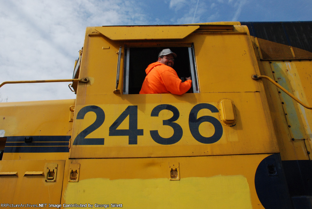 Bob sure loves his job!